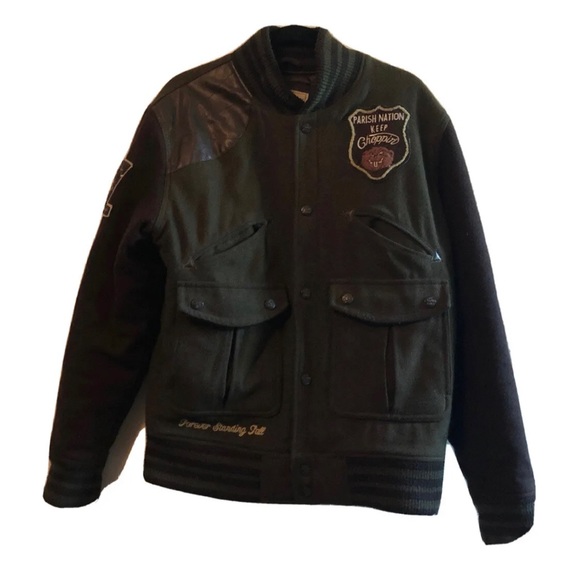 Jackets & Coats | Parish Nation Keep Choppin Varsity Jacket | Poshmark